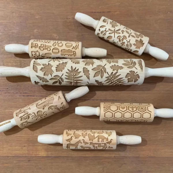 Discover Birch & Bear's Premium Embossed Rolling Pins